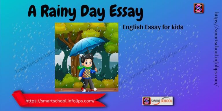 A Rainy Day Essay 1 | Best Essay For Kids - Smart School Infolips