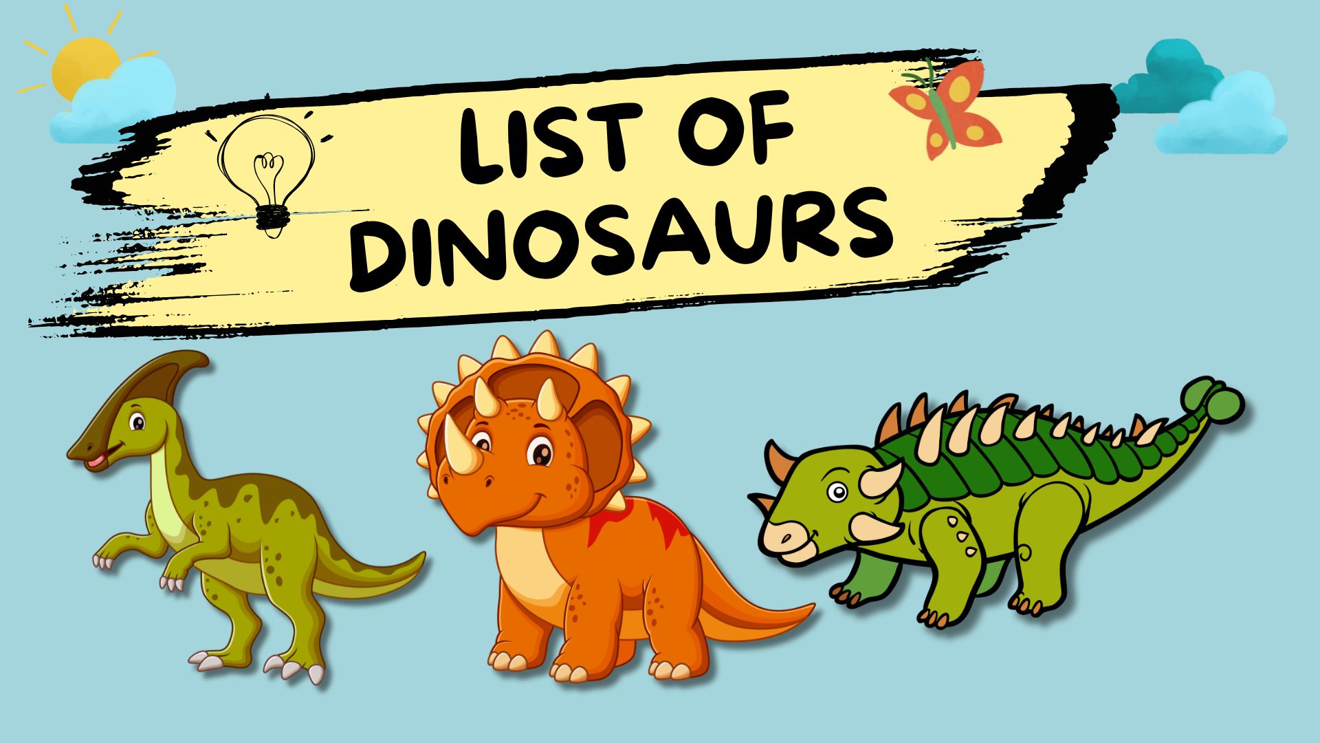Dinosaurs Name | 100+ Names of Dinosaurs | Types and Categories of ...